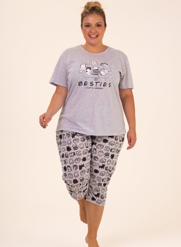 Pijamas Plus Size - Waleju - Pijamas Waleju
