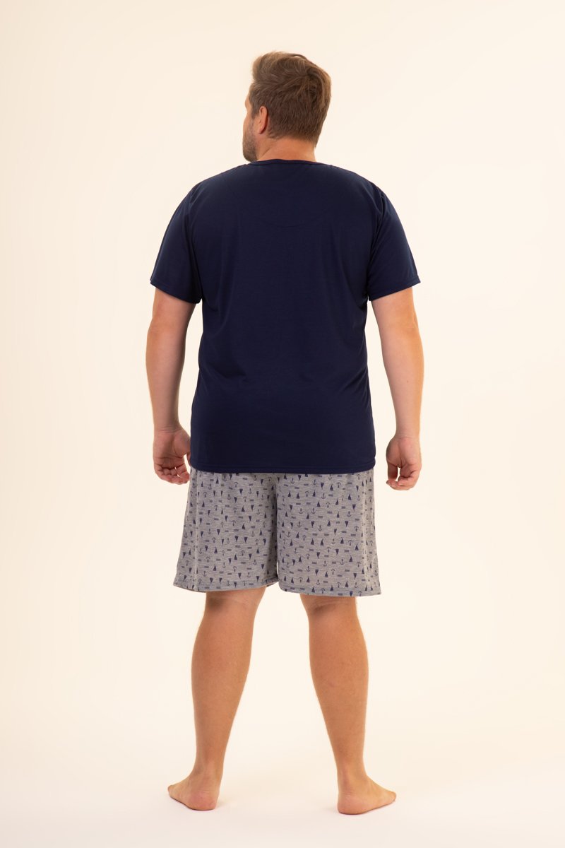 Pijama Masculino Plus Size - Âncora Pijama Masculino Plus Size - Âncora